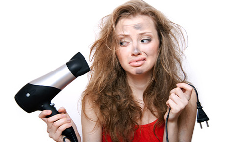 Sèche-cheveux GENERIQUE Sèche-cheveux professionnel SZSMART, adapté à tous types de cheveux ...